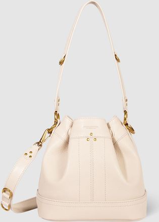 Jerome Dreyfuss Sac Ben S Cuir &Eacute;cru Grain&eacute;