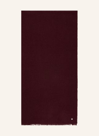 Marc Cain Schal Mit Glitzergarn rot