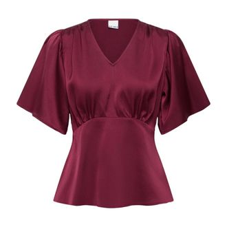 Ichi Ichi - Blouses & Chemises - Femme - Blouses et Chemises - Rouge - Taille: 40 FR