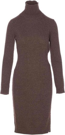 Maison Margiela Pull Col Roulé - Marron