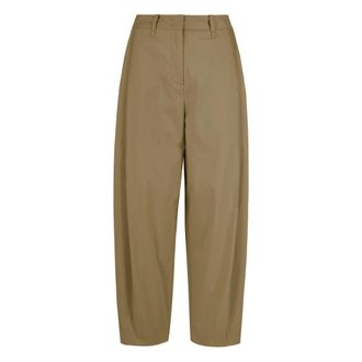Bomboogie Femme, Pantalons, Beige, Taille: 42 FR High Waisted Balloon Fit Pants