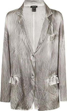 Avant Toi Femme, Vestes, Brun, Taille: 40 FR Giacca in seta stretch