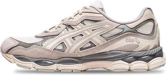 Asics Homme, Chaussures, Gris, Taille: 39 EU Baskets cr&egrave;me et gris hu&icirc;tre