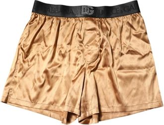 Dolce & Gabbana Homme, Sous-vêtements, Beige, Taille: XS Ensemble Boxer et Masque Yeux Élégant