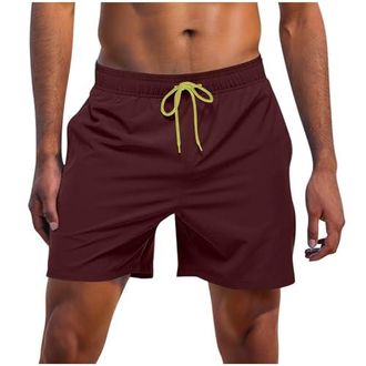 Generic Short de bain d&eacute;t&eacute; pour homme - Short de sport pour homme - Short de sport d&eacute;contract&eacute; - V&ecirc;tement de sport d&eacute;contract&eacute; - Short de course &agrave; pied avec d