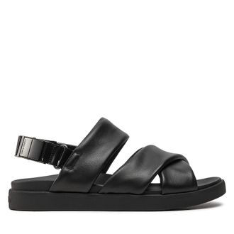 Calvin Klein Sandalen Calvin Klein Padded Criss Cross Sandal HM0HM01482 Schwarz