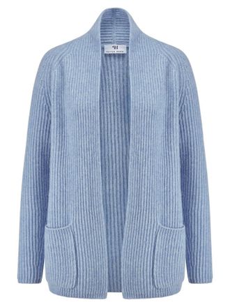 Peter Hahn Strickjacke Peter Hahn blau