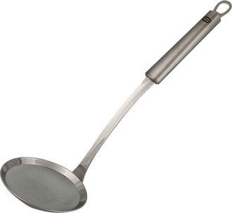 Dr. Oetker Schaum- und Abseihlöffel 33,5 cm, Abseihlöffel zum Kochen und Frittieren, entfernt Kerne und Schaumreste bei aufkochender Marmelade, besonders feines 