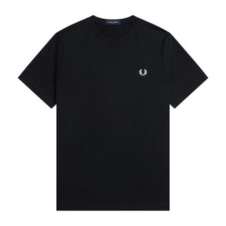 Fred Perry Homme, Tops, Noir, Taille: XL T-Shirt &agrave; Graphique au Dos