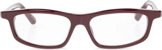 Jacquemus Cuadro Optical - - Accessories - unisex - Rot - ONE SIZE