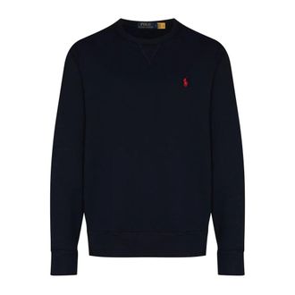 Polo Ralph Lauren Homme, Sweatshirts et sweats &agrave; capuche, Bleu, Taille: 2XL RL Fleece Crewneck SweaT-shirt