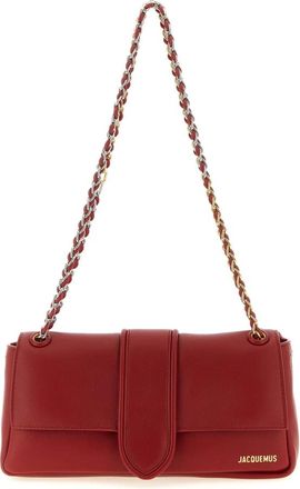 Jacquemus Femme, Sacs, Rouge, Taille: ONE Size Le Bambino Cha&icirc;ne Sac bandouli&egrave;re
