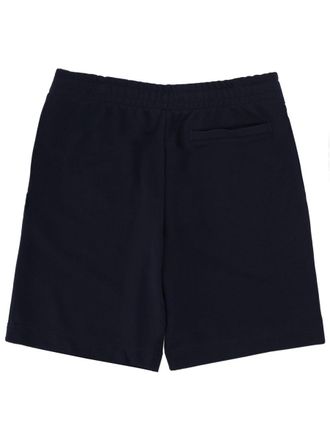 Lacoste Logo-Embroidered Cotton Shorts - Blue