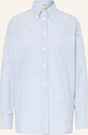 Loewe Hemdbluse blau