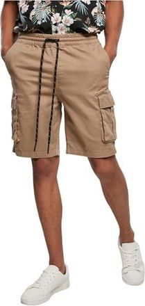 Urban Classics Drawstring Cargo Shorts, Sable foncé, XXXXL Homme