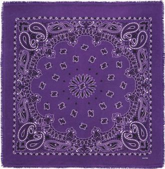 Kujten Grand bandana cachemire bicolor - Grand Bandana Hachiko Bico