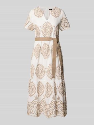 More & More Midikleid mit Bindeg&uuml;rtel