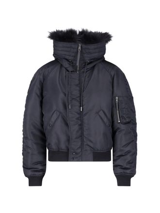 Gucci Bomberjacke Mit Fell