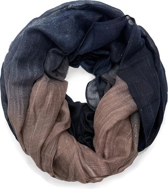 Glamexx24 Damen Schal leichter Langschal Loop Schlauchschal Tuch Viele Farben