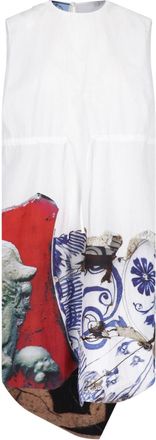 Prada Bedrucktes Canvas-Kleid