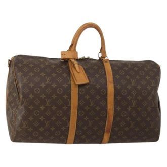 Louis Vuitton Pre-owned Keepall Bandouli&egrave;re 50 - Femme - Pre-owned - Brun - Taille: ONE Size