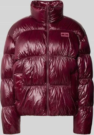 Tommy Jeans Regular Fit Steppjacke mit Label Stitching