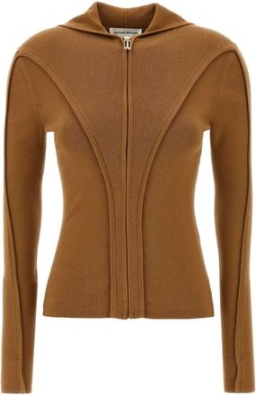 Victoria Beckham Damen, Strickwaren, Braun, SGröße