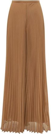Max Mara Femme, Pantalons, Orange, Taille: 38 FR Mxegrembo Wide Pantalons