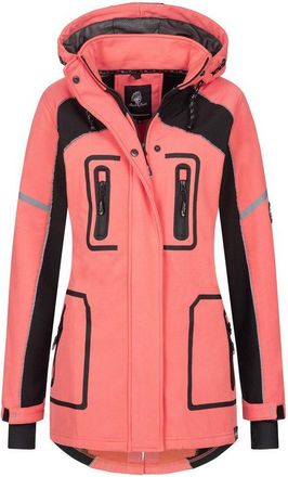 Rock Creek Softshelljacke Damen Softshellmantel Wanderjacke D-497