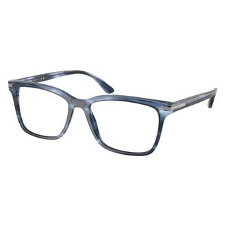 Prada Rechteckige optische Fassung - - Accessories - Herren - Blau - 56 MM