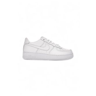 Nike Leder Schn&uuml;rsenkel Gummisohle Sneaker - - Sport - Herren - Wei&szlig; - 45 EU