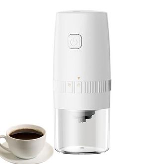 Generic Moulin &agrave; caf&eacute; &eacute;lectrique, moulin &agrave; expresso &eacute;lectrique - Moulin &agrave; grains de noix portable, moulin &agrave; caf&eacute; de voyage rechargeable pour haricots et noix