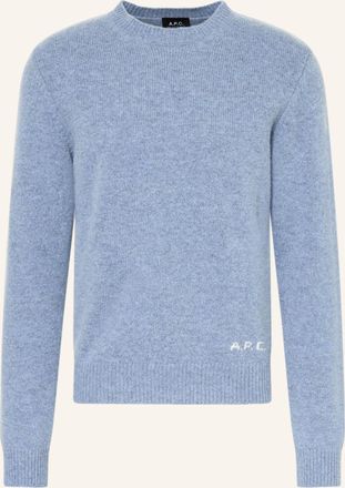 A.P.C. Pullover Edmond blau