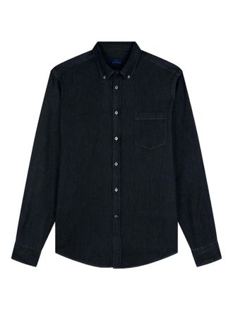 Paul & Shark chemise boutonn&eacute;e en jean - Noir