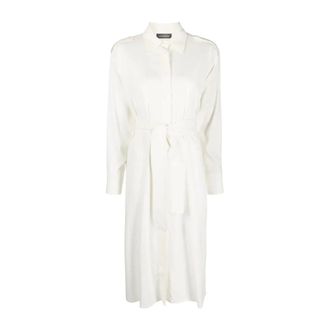 Lorena Antoniazzi Femme, Robes, Blanc, Taille: 36 FR Robe Style Maxi Dress