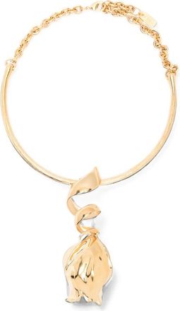 Chlo&eacute; Floral-pendant Choker Necklace