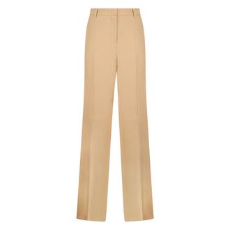 Alberta Ferretti Hosen mit hohem Bund - - Trousers - Damen - Beige - XL