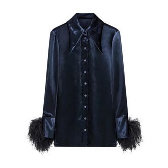 16Arlington Tio Hemd - - Blouses & Shirts - Damen - Blau - 2XS