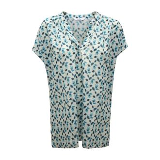 Mason's Adele MM Kurzarm-Shirt - - Blouses & Shirts - Damen - Blau - XL