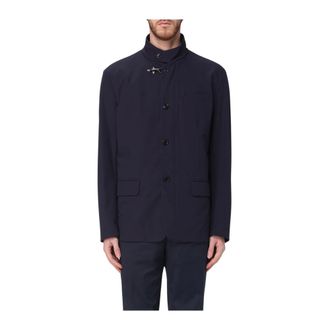 Fay Urban Jacke aus Stretch-Nylon - - Jackets - Herren - Blau - 2XL