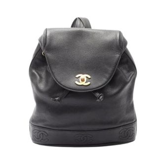 Chanel Pre-owned Vintage Rucksack - - Pre-owned - Damen - Schwarzk - ONE SIZE