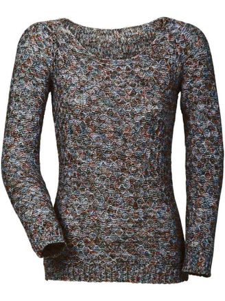 Witt Strickpullover Pullover Langarm Mustermix gestrickt