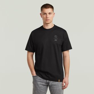 G-Star Back Graphic T-Shirt - Schwarz - Herren