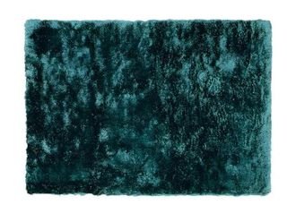 Vente-Unique Tapis Shaggy à Poils Longs Ultra Doux - 160 x 230 cm - Vert pinéde - Dolce