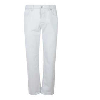 Stone Island Homme, Jeans, Blanc, Taille: W34 Jeans slim