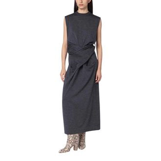 Jil Sander Strickkleid f&uuml;r Frauen - - Dresses - Damen - Grau - XS
