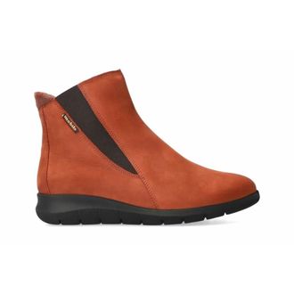 Mephisto Bequeme Damen Nubuk Ankle Boots - - Shoes - Damen - Rot - 40 EU