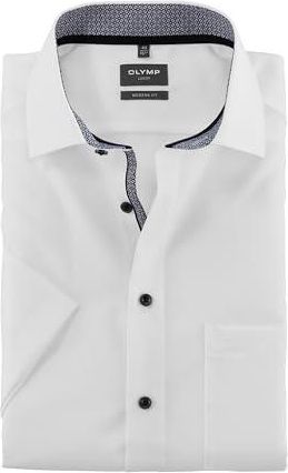 Olymp homme chemise business à manches courtes Luxor,modern fit,Global Kent,anthrazit 67,42