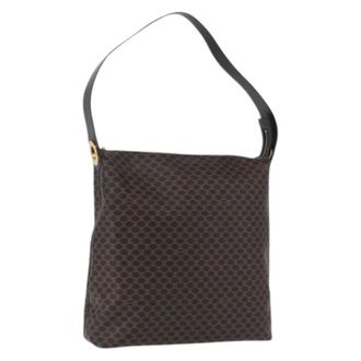 Celine Pre-owned Vintage Canvas Shoulder Bag - - Pre-owned - Damen - Braun - ONE SIZE