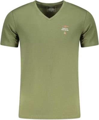 Aeronautica Outdoor T-Shirt - - Tops - Herren - Gr&uuml;n - M